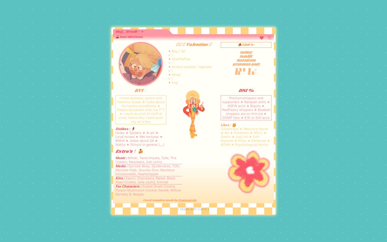 Val’s Intro!! (WH edition)